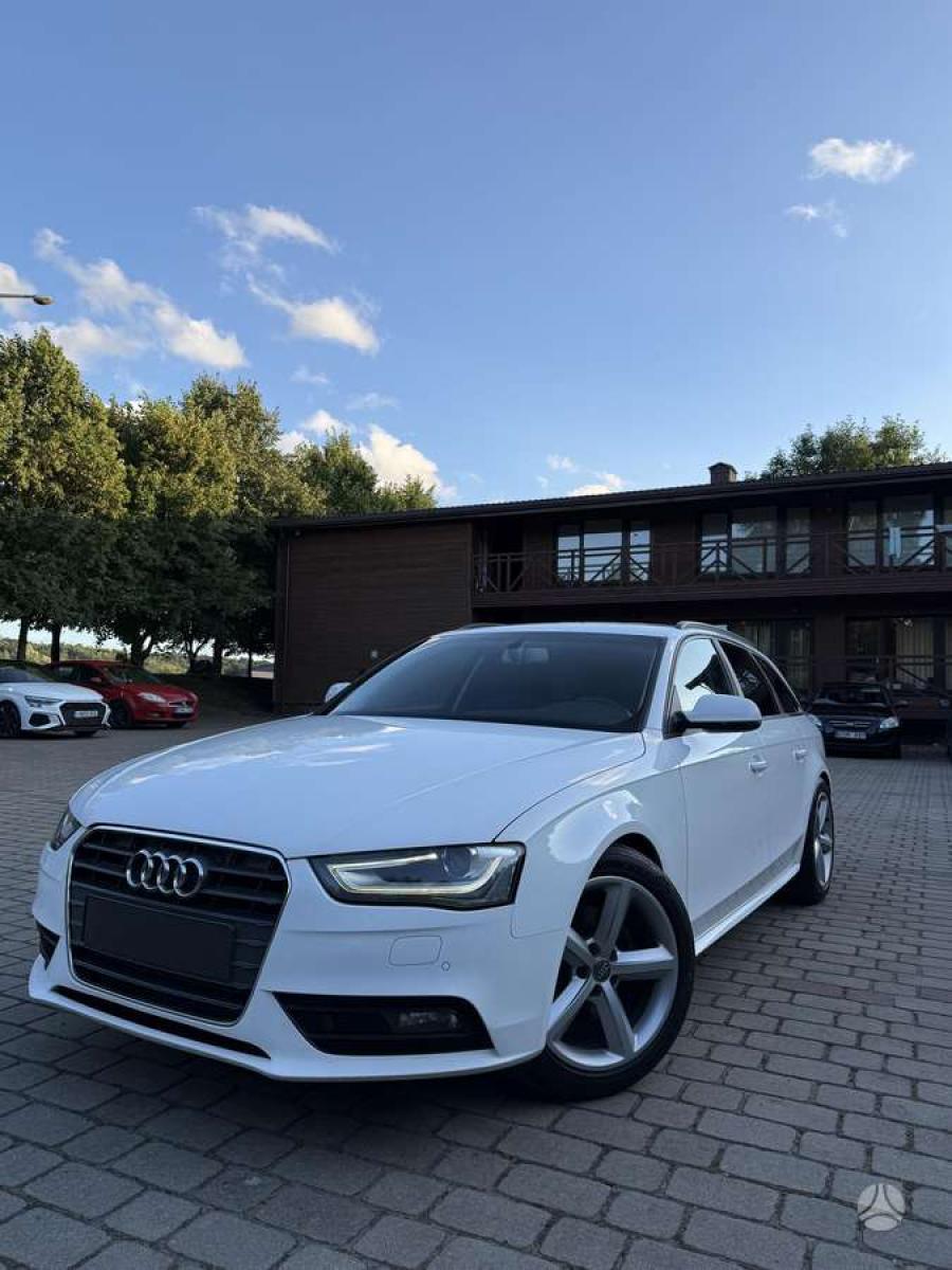 White Audi A4 2013 in Kaisiadorys, with an engine capacity of 0.00 L and mileage of 327 thousand km for 5700 €, photo 1 on AUTOMOTO.COM.LV