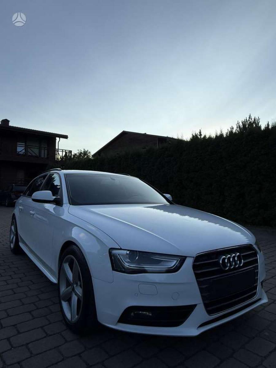 White Audi A4 2013 in Kaisiadorys, with an engine capacity of 0.00 L and mileage of 327 thousand km for 5700 €, photo 4 on AUTOMOTO.COM.LV