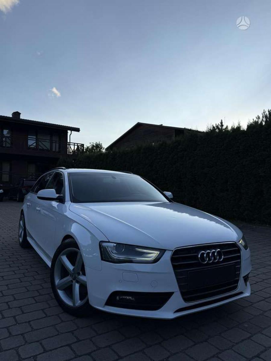 White Audi A4 2013 in Kaisiadorys, with an engine capacity of 0.00 L and mileage of 327 thousand km for 5700 €, photo 5 on AUTOMOTO.COM.LV
