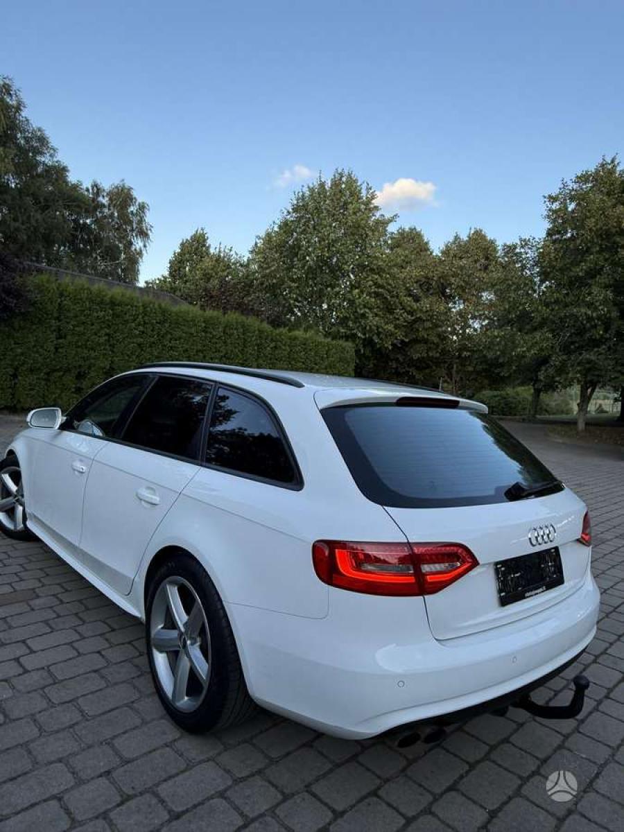 White Audi A4 2013 in Kaisiadorys, with an engine capacity of 0.00 L and mileage of 327 thousand km for 5700 €, photo 8 on AUTOMOTO.COM.LV