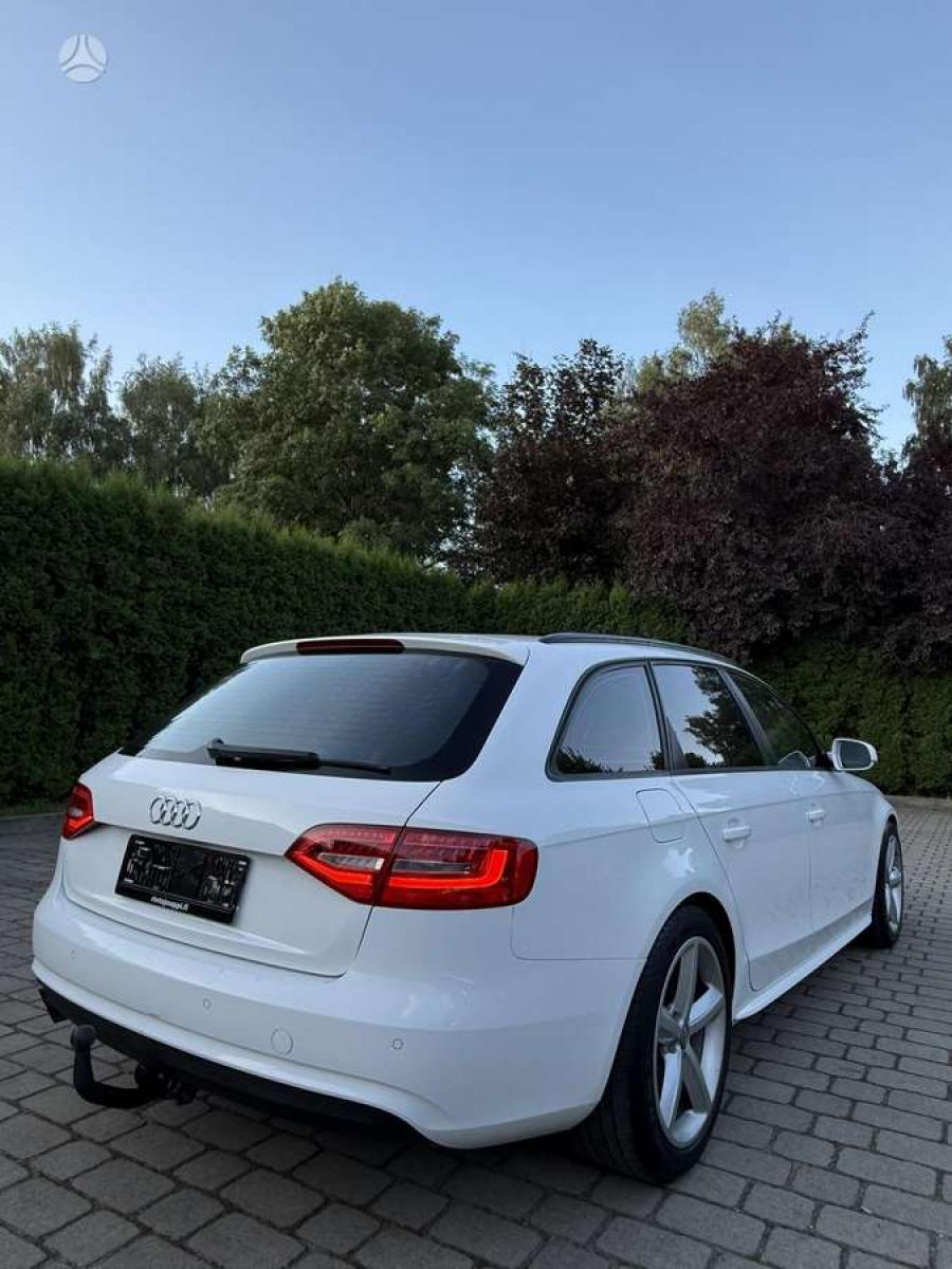 White Audi A4 2013 in Kaisiadorys, with an engine capacity of 0.00 L and mileage of 327 thousand km for 5700 €, photo 10 on AUTOMOTO.COM.LV