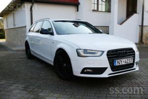 White Audi A4 2013 in Riga, with an engine capacity of 2.00 L and mileage of 347 thousand km for 7850 €, photo 5 on AUTOMOTO.COM.LV