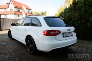 White Audi A4 2013 in Riga, with an engine capacity of 2.00 L and mileage of 347 thousand km for 7850 €, photo 6 on AUTOMOTO.COM.LV