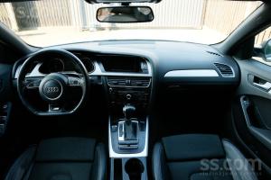 White Audi A4 2013 in Riga, with an engine capacity of 2.00 L and mileage of 347 thousand km for 7850 €, photo 8 on AUTOMOTO.COM.LV