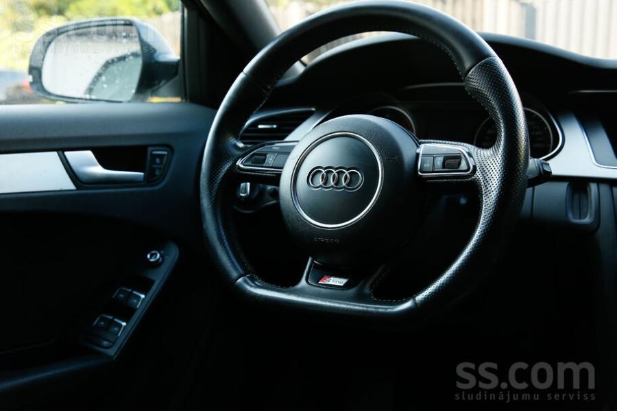 White Audi A4 2013 in Riga, with an engine capacity of 2.00 L and mileage of 347 thousand km for 7850 €, photo 9 on AUTOMOTO.COM.LV