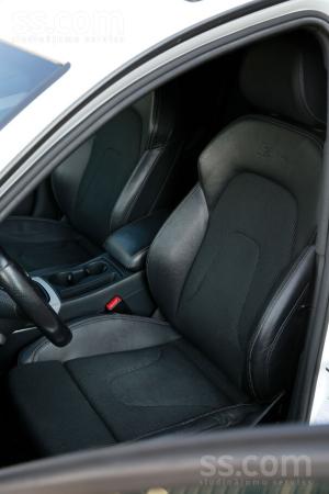 White Audi A4 2013 in Riga, with an engine capacity of 2.00 L and mileage of 347 thousand km for 7850 €, photo 10 on AUTOMOTO.COM.LV