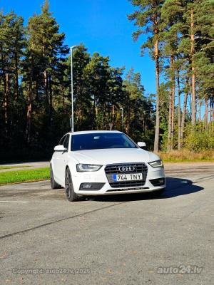 White Audi A4 2013 in Tallinn, with an engine capacity of 2.00 L and mileage of 301 thousand km for 8000 €, photo 4 on AUTOMOTO.COM.LV