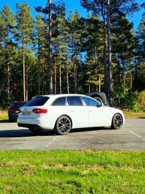 White Audi A4 2013 in Tallinn, with an engine capacity of 2.00 L and mileage of 301 thousand km for 8000 €, photo 6 on AUTOMOTO.COM.LV