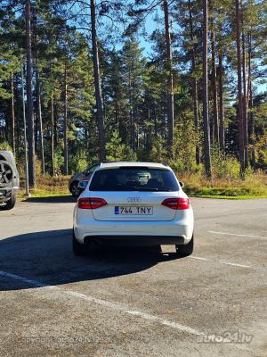 White Audi A4 2013 in Tallinn, with an engine capacity of 2.00 L and mileage of 301 thousand km for 8000 €, photo 7 on AUTOMOTO.COM.LV