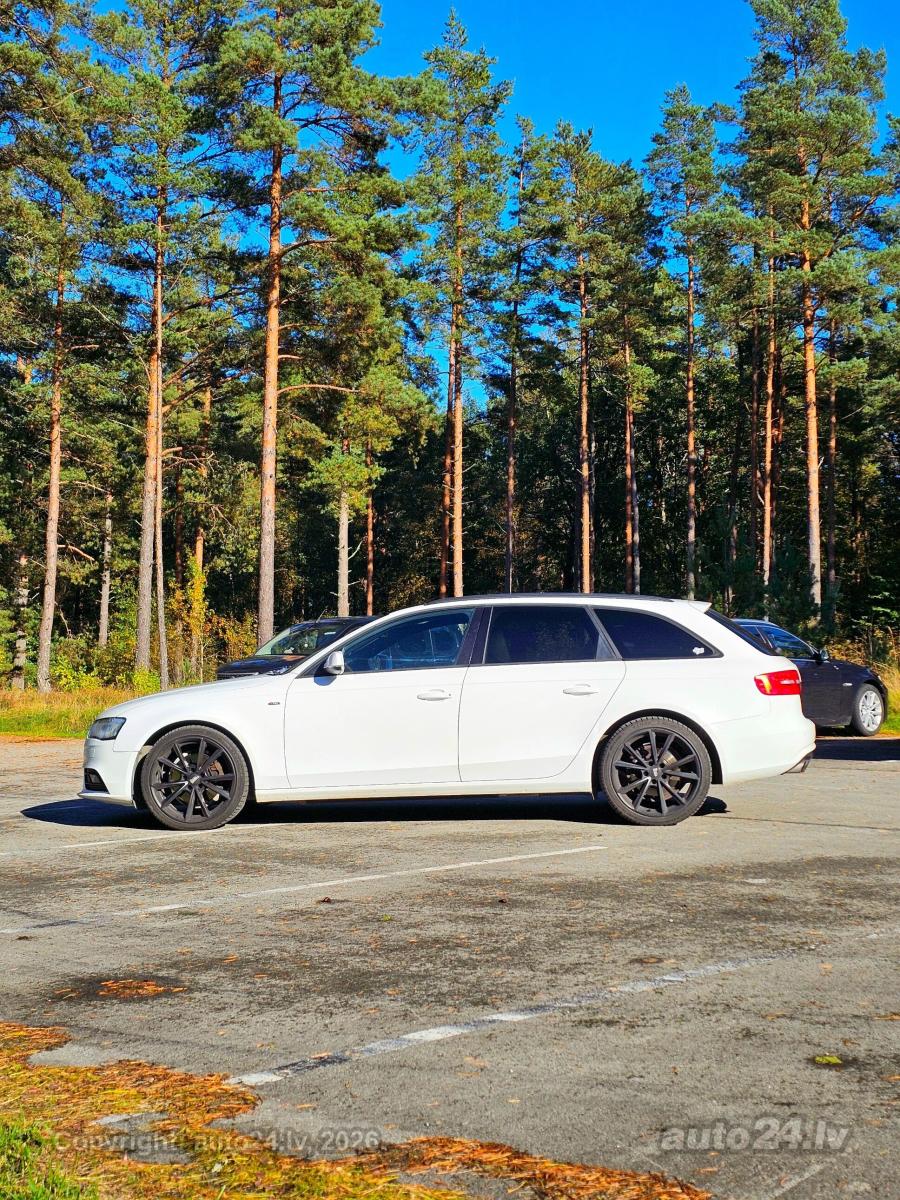 White Audi A4 2013 in Tallinn, with an engine capacity of 2.00 L and mileage of 301 thousand km for 8000 €, photo 9 on AUTOMOTO.COM.LV