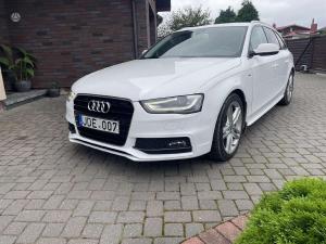 Balts Audi A4 2014 Jonava, ar dzinēja tilpumu 1.97 L un nobraukumu 473 tūkst. km par 8249 €, foto  vietnē AUTOMOTO.COM.LV