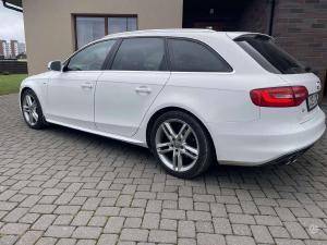 White Audi A4 2014 in Jonava, with an engine capacity of 1.97 L and mileage of 473 thousand km for 8249 €, photo 9 on AUTOMOTO.COM.LV