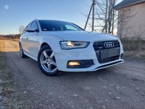 White Audi A4 2014 in Moletai, with an engine capacity of 1.97 L and mileage of 207 thousand km for 8900 €, photo 2 on AUTOMOTO.COM.LV