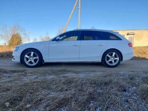 White Audi A4 2014 in Moletai, with an engine capacity of 1.97 L and mileage of 207 thousand km for 8900 €, photo 7 on AUTOMOTO.COM.LV