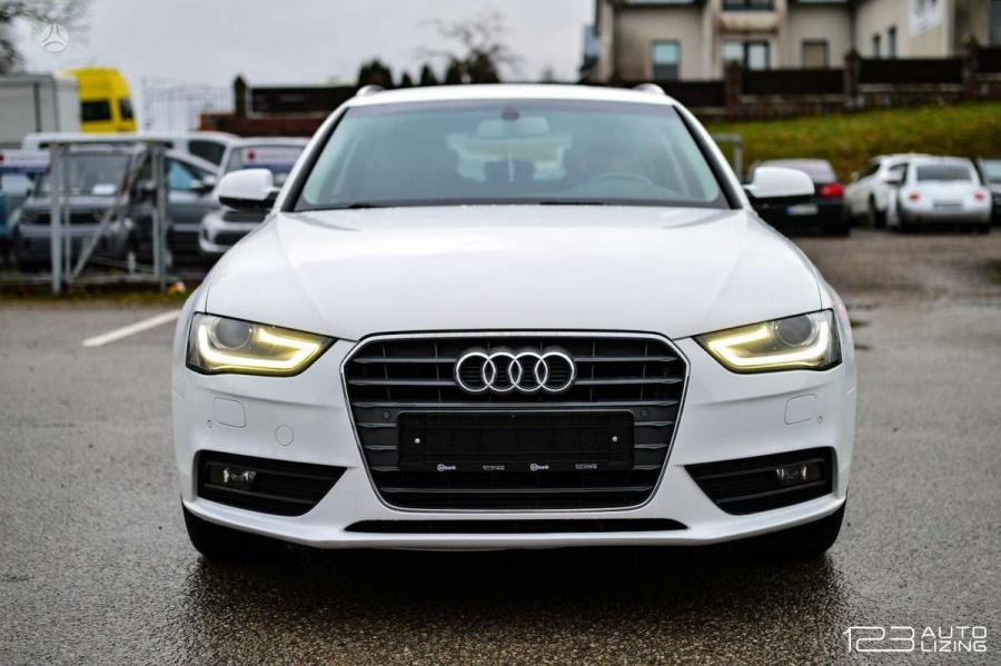 White Audi A4 2014 in Kretinga, with an engine capacity of 2.00 L and mileage of 212 thousand km for 7750 €, photo 2 on AUTOMOTO.COM.LV