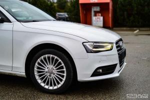 White Audi A4 2014 in Kretinga, with an engine capacity of 2.00 L and mileage of 212 thousand km for 7750 €, photo 4 on AUTOMOTO.COM.LV