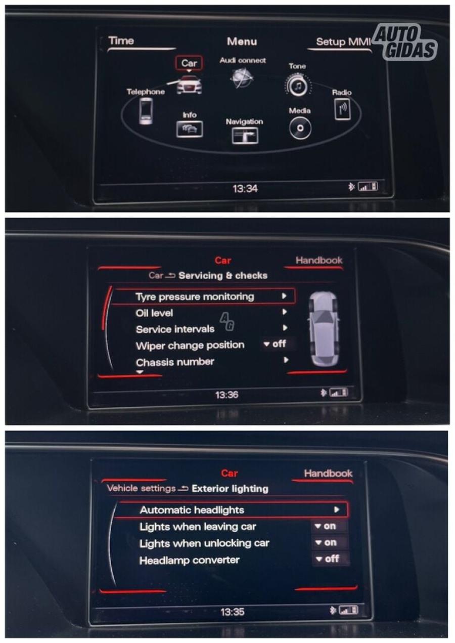Белый Ауди А4 2014 в Мажейкяй, объемом двигателя 2.00 л и пробегом 318 тыс. км за 8500 €, фото 21 на AUTOMOTO.COM.LV