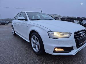 White Audi A4 2014 in Utena, with an engine capacity of 1.97 L and mileage of 263 thousand km for 8850 €, photo 3 on AUTOMOTO.COM.LV
