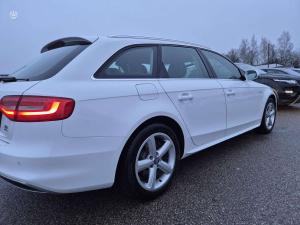 White Audi A4 2014 in Utena, with an engine capacity of 1.97 L and mileage of 263 thousand km for 8850 €, photo 7 on AUTOMOTO.COM.LV