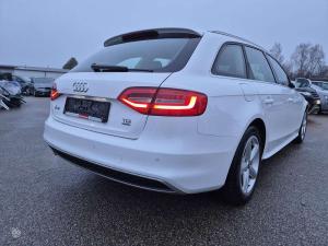 White Audi A4 2014 in Utena, with an engine capacity of 1.97 L and mileage of 263 thousand km for 8850 €, photo 8 on AUTOMOTO.COM.LV