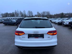 White Audi A4 2014 in Utena, with an engine capacity of 1.97 L and mileage of 263 thousand km for 8850 €, photo 11 on AUTOMOTO.COM.LV