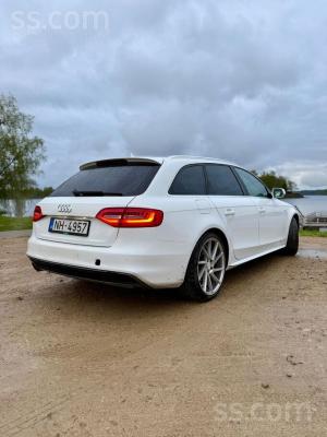 White Audi A4 2014 in Aizkraukle, with an engine capacity of 2.00 L and mileage of 0 thousand km for 3000 €, photo 3 on AUTOMOTO.COM.LV