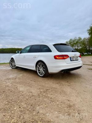 White Audi A4 2014 in Aizkraukle, with an engine capacity of 2.00 L and mileage of 0 thousand km for 3000 €, photo 4 on AUTOMOTO.COM.LV