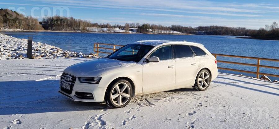 White Audi A4 2014 in Aizkraukle, with an engine capacity of 2.00 L and mileage of 0 thousand km for 3000 €, photo 7 on AUTOMOTO.COM.LV