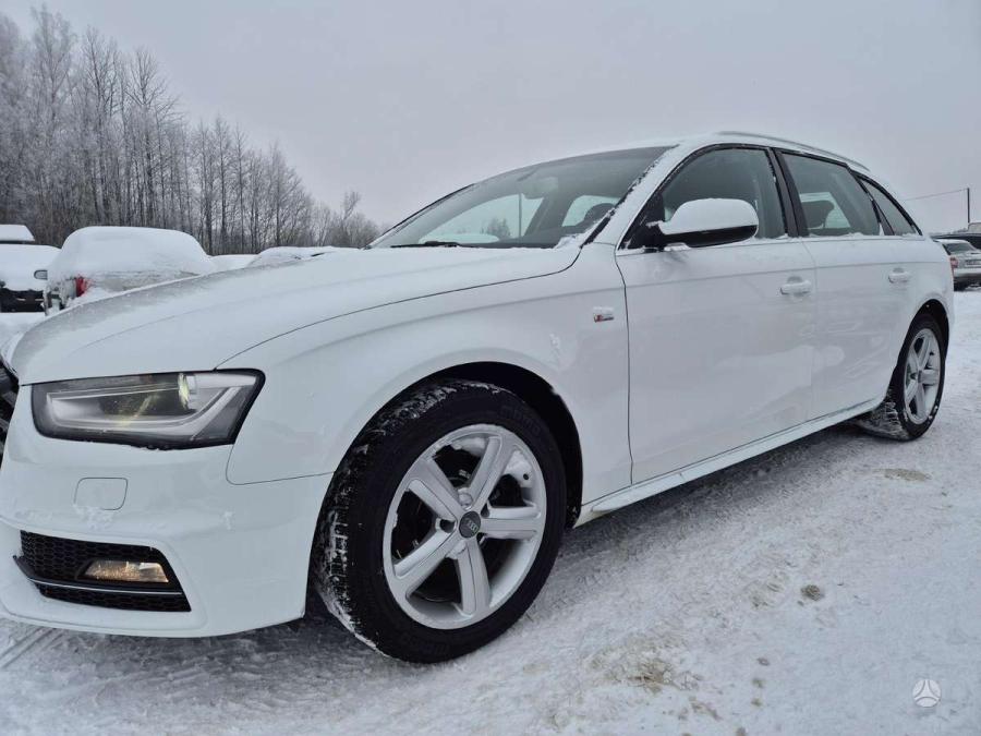 Balts Audi A4 2014 Utena, ar dzinēja tilpumu 1.97 L un nobraukumu 268 tūkst. km par 8450 €, foto 3 vietnē AUTOMOTO.COM.LV
