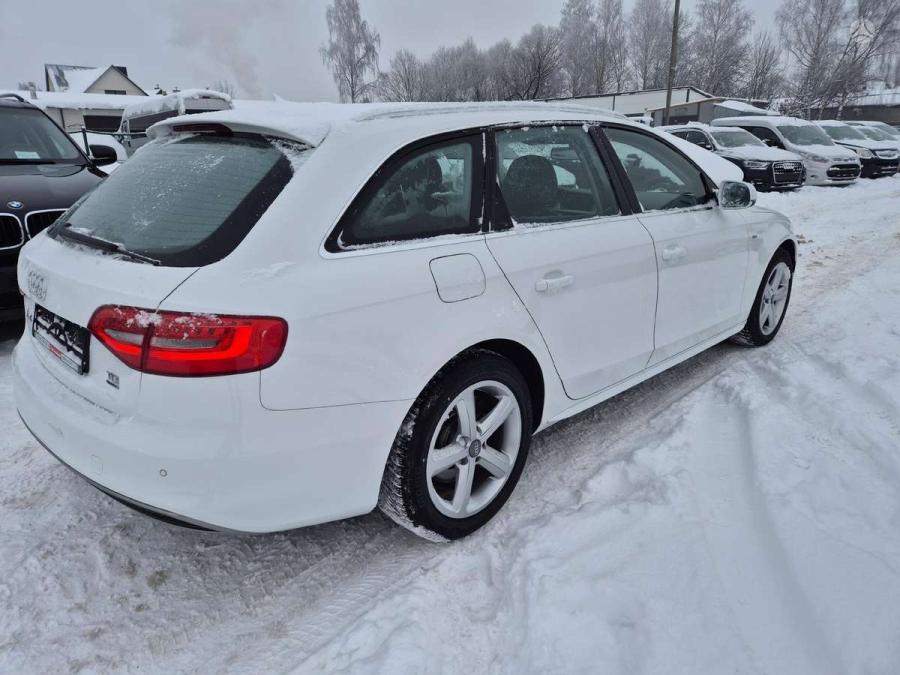 Balts Audi A4 2014 Utena, ar dzinēja tilpumu 1.97 L un nobraukumu 268 tūkst. km par 8450 €, foto 9 vietnē AUTOMOTO.COM.LV
