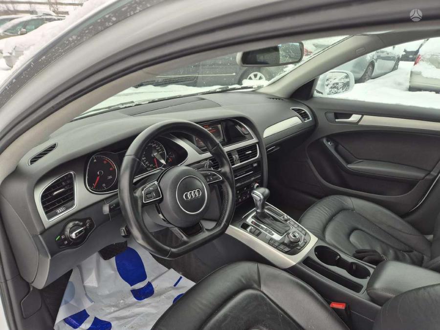 Balts Audi A4 2014 Utena, ar dzinēja tilpumu 1.97 L un nobraukumu 268 tūkst. km par 8450 €, foto 14 vietnē AUTOMOTO.COM.LV