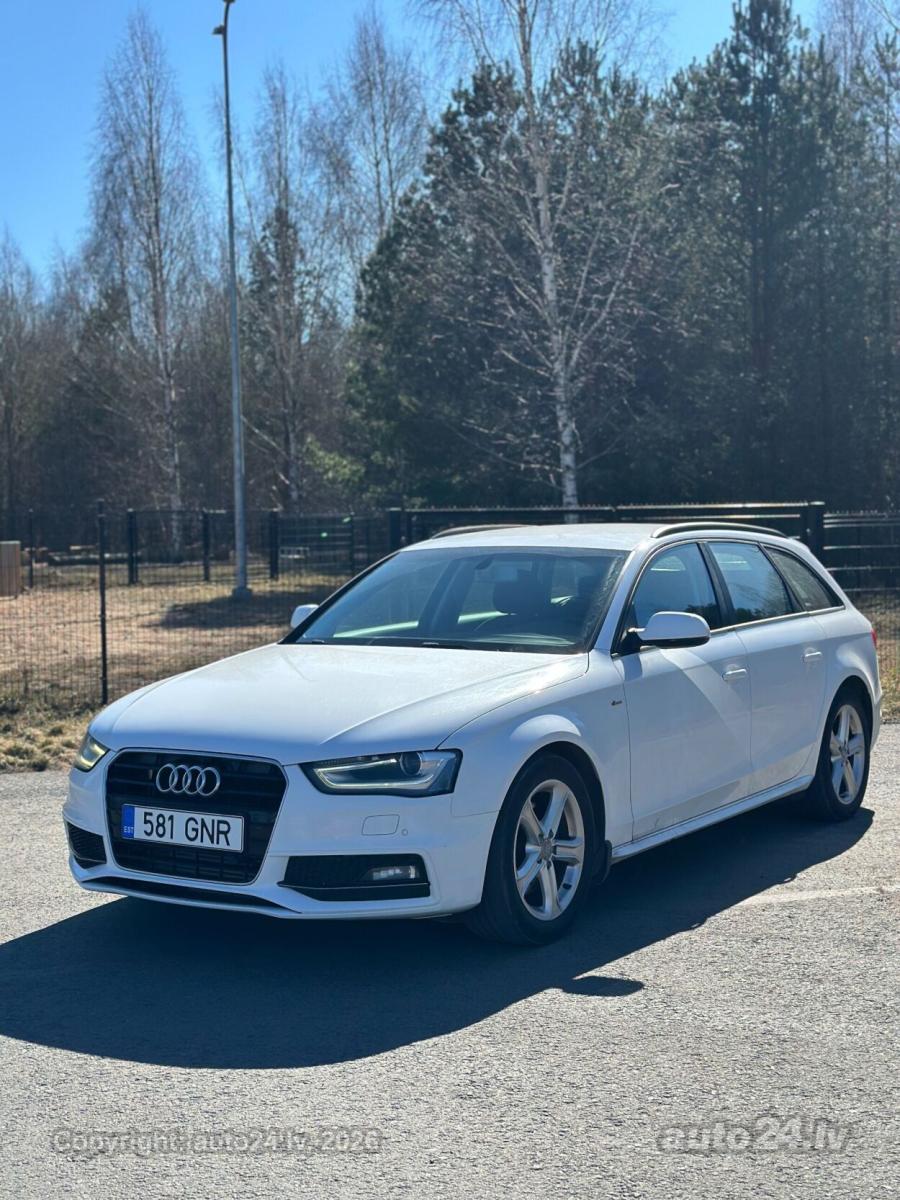 Balts Audi A4 2014 Tartu, ar dzinēja tilpumu 2.00 L un nobraukumu 287 tūkst. km par 8000 €, foto 1 vietnē AUTOMOTO.COM.LV