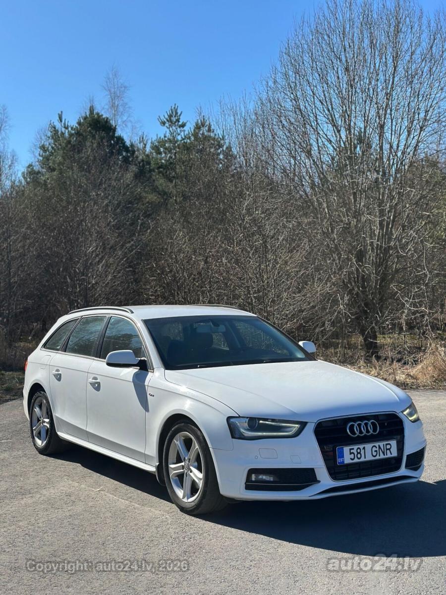 Balts Audi A4 2014 Tartu, ar dzinēja tilpumu 2.00 L un nobraukumu 287 tūkst. km par 8000 €, foto 2 vietnē AUTOMOTO.COM.LV