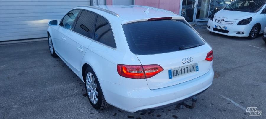 White Audi A4 2014 in Taurage, with an engine capacity of 2.00 L and mileage of 245 thousand km for 7600 €, photo 4 on AUTOMOTO.COM.LV