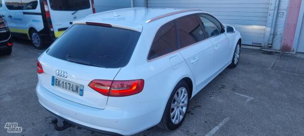 White Audi A4 2014 in Taurage, with an engine capacity of 2.00 L and mileage of 245 thousand km for 7600 €, photo 4 on AUTOMOTO.COM.LV