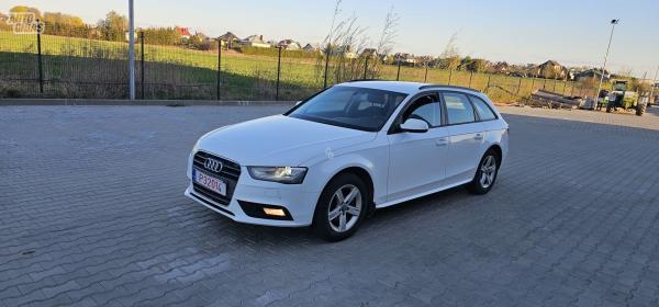 Balts Audi A4 2014 Kauņa, ar dzinēja tilpumu 2.00 L un nobraukumu 319 tūkst. km par 6150 €, foto 4 vietnē AUTOMOTO.COM.LV