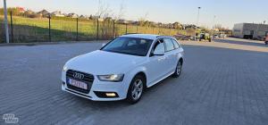 White Audi A4 2014 in Kaunas, with an engine capacity of 2.00 L and mileage of 319 thousand km for 6150 €, photo 4 on AUTOMOTO.COM.LV