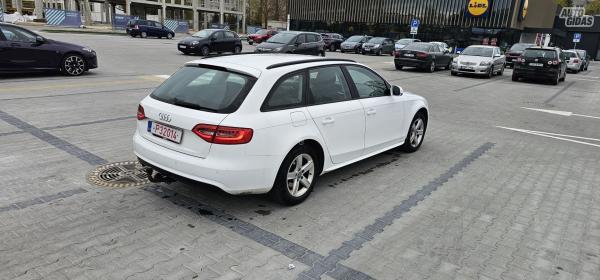 White Audi A4 2014 in Kaunas, with an engine capacity of 2.00 L and mileage of 319 thousand km for 6450 €, photo 8 on AUTOMOTO.COM.LV