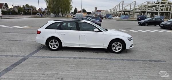 White Audi A4 2014 in Kaunas, with an engine capacity of 2.00 L and mileage of 319 thousand km for 6450 €, photo 9 on AUTOMOTO.COM.LV