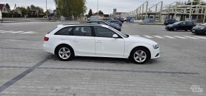 White Audi A4 2014 in Kaunas, with an engine capacity of 2.00 L and mileage of 319 thousand km for 6450 €, photo 10 on AUTOMOTO.COM.LV