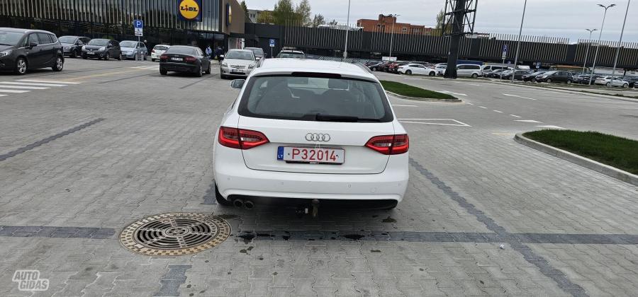 White Audi A4 2014 in Kaunas, with an engine capacity of 2.00 L and mileage of 319 thousand km for 6450 €, photo 7 on AUTOMOTO.COM.LV