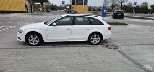 White Audi A4 2014 in Kaunas, with an engine capacity of 2.00 L and mileage of 319 thousand km for 6450 €, photo 18 on AUTOMOTO.COM.LV