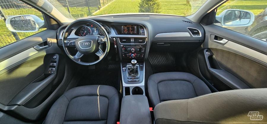 White Audi A4 2014 in Kaunas, with an engine capacity of 2.00 L and mileage of 319 thousand km for 6450 €, photo 20 on AUTOMOTO.COM.LV