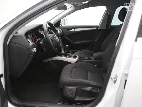 White Audi A4 2014 in Vilnius, with an engine capacity of 2.00 L and mileage of 167 thousand km for 9999 €, photo 4 on AUTOMOTO.COM.LV