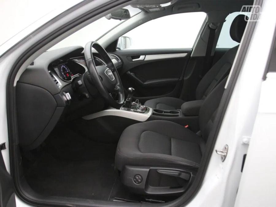 White Audi A4 2014 in Vilnius, with an engine capacity of 2.00 L and mileage of 167 thousand km for 9999 €, photo 5 on AUTOMOTO.COM.LV