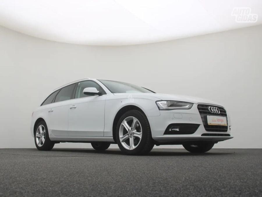 White Audi A4 2014 in Vilnius, with an engine capacity of 2.00 L and mileage of 167 thousand km for 9999 €, photo 12 on AUTOMOTO.COM.LV