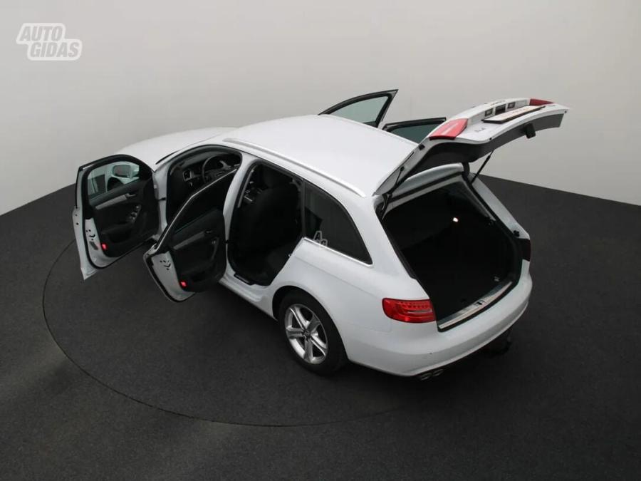 White Audi A4 2014 in Vilnius, with an engine capacity of 2.00 L and mileage of 167 thousand km for 9999 €, photo 14 on AUTOMOTO.COM.LV