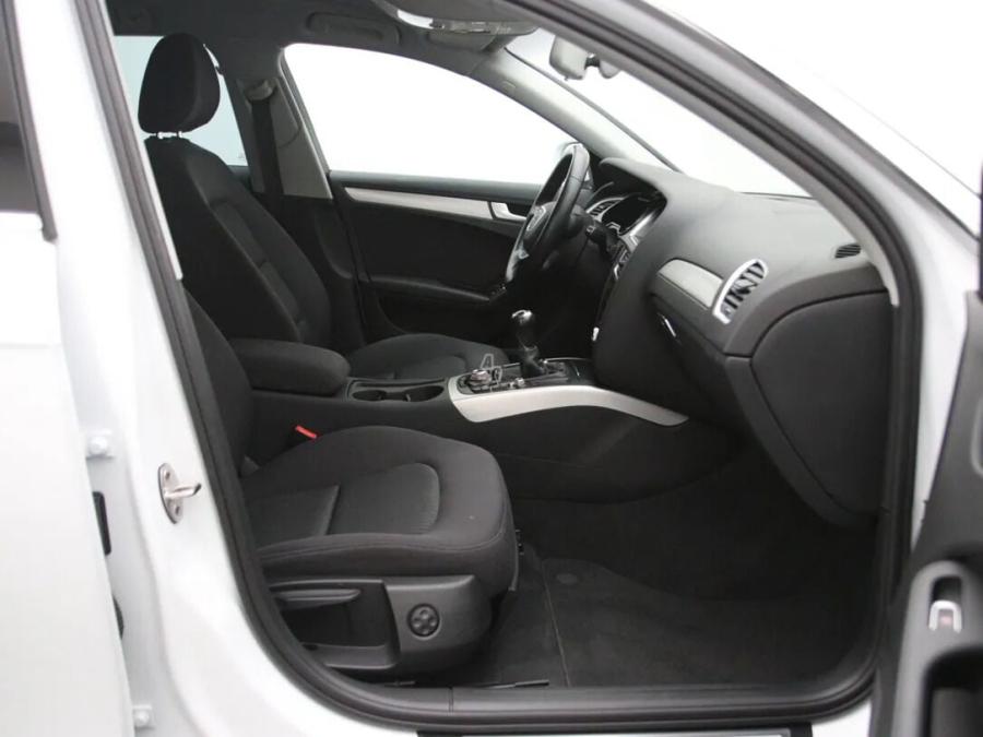 White Audi A4 2014 in Vilnius, with an engine capacity of 2.00 L and mileage of 167 thousand km for 9999 €, photo 15 on AUTOMOTO.COM.LV