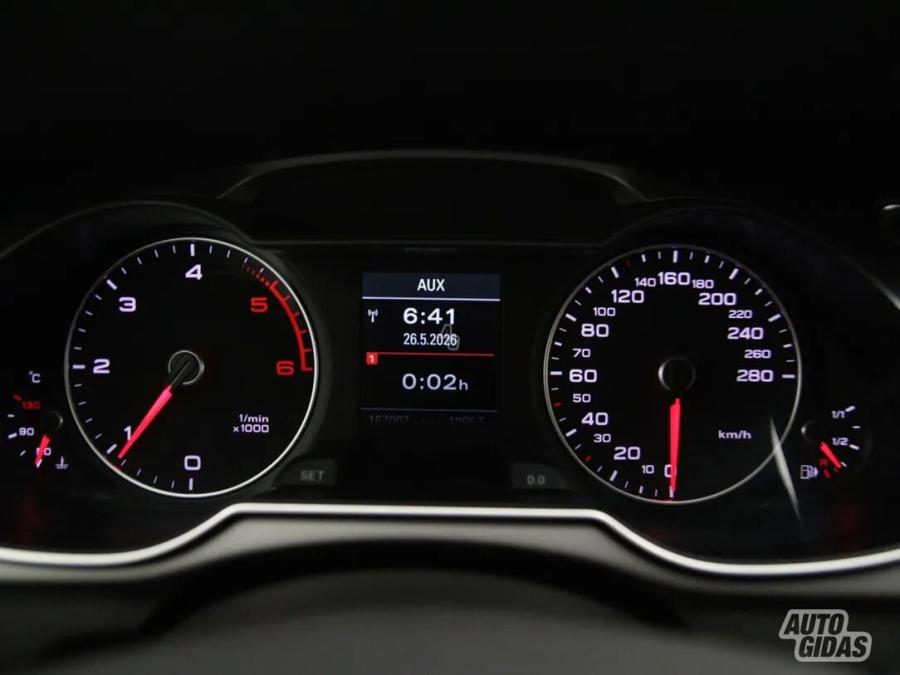 White Audi A4 2014 in Vilnius, with an engine capacity of 2.00 L and mileage of 167 thousand km for 9999 €, photo 20 on AUTOMOTO.COM.LV