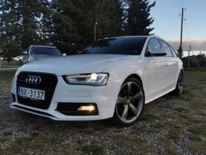 Balts Audi A4 2014 Kuldīga, ar dzinēja tilpumu 3.00 L un nobraukumu 257 tūkst. km par 10890 €, foto  vietnē AUTOMOTO.COM.LV